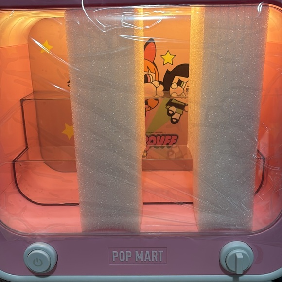 POP MART | Other | Pop Mart Pink Powerpuff Girls Display Case | Poshmark